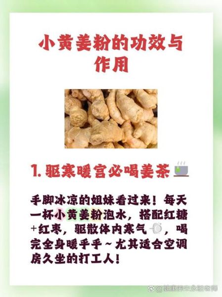 小黄姜粉的功效与作用_小黄姜粉怎么吃效果最好-第3张图片-山城妙识