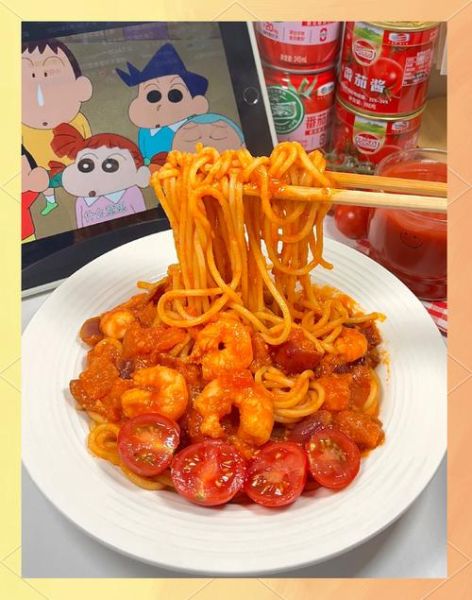 番茄虾仁意大利面怎么做_番茄虾仁意面需要焯水吗-第1张图片-山城妙识 番茄虾仁意大利面怎么做_番茄虾仁意面需要焯水吗-第1张图片-山城妙识