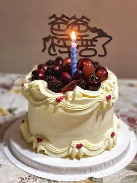 自制生日蛋糕图片_怎么拍才好看-第1张图片-山城妙识 自制生日蛋糕图片_怎么拍才好看-第1张图片-山城妙识