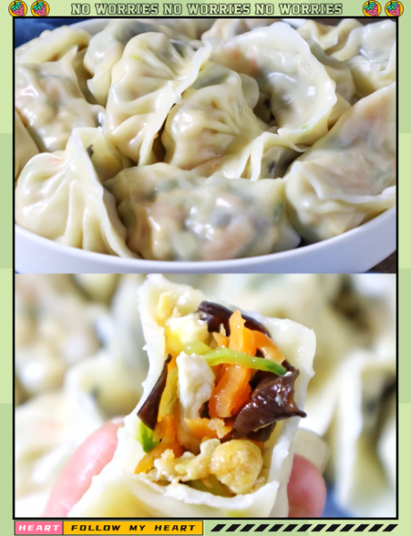 饺子素馅怎么调好吃_素馅饺子做法大全-第3张图片-山城妙识