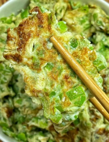 青椒炒鸡蛋怎么做_青椒炒鸡蛋的详细步骤-第1张图片-山城妙识