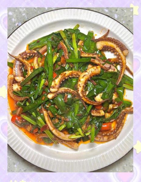 鱿鱼炒韭菜怎么做_东北家常版-第1张图片-山城妙识 鱿鱼炒韭菜怎么做_东北家常版-第1张图片-山城妙识