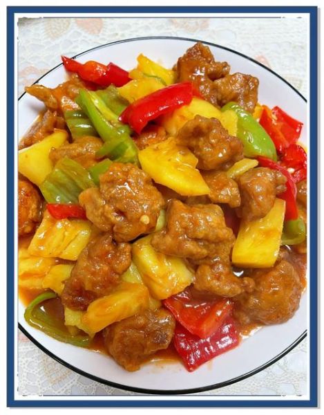 菠萝咕咾肉的家常做法_怎么做菠萝咕咾肉才酸甜酥脆-第3张图片-山城妙识