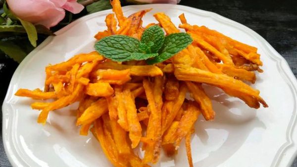 老式地瓜饼的做法大全_地瓜饼怎么做好吃又脆-第3张图片-山城妙识