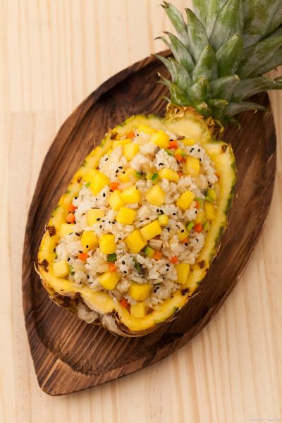 糯米菠萝饭怎么做_菠萝饭糯米要泡多久-第1张图片-山城妙识