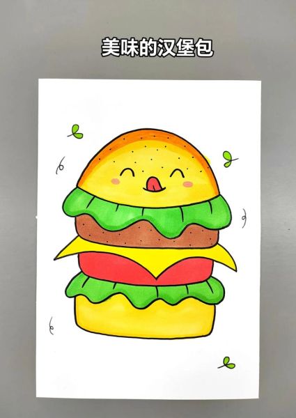 汉堡图片大全_汉堡怎么画简单又好看-第2张图片-山城妙识 汉堡图片大全_汉堡怎么画简单又好看-第2张图片-山城妙识