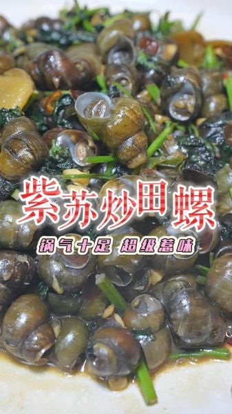 炒田螺放的叶子是什么_紫苏叶还是九层塔-第3张图片-山城妙识