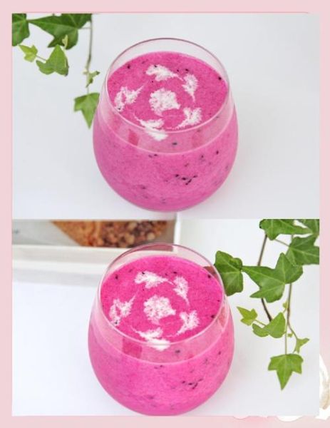 火龙果奶昔怎么做_火龙果奶昔做法窍门-第2张图片-山城妙识