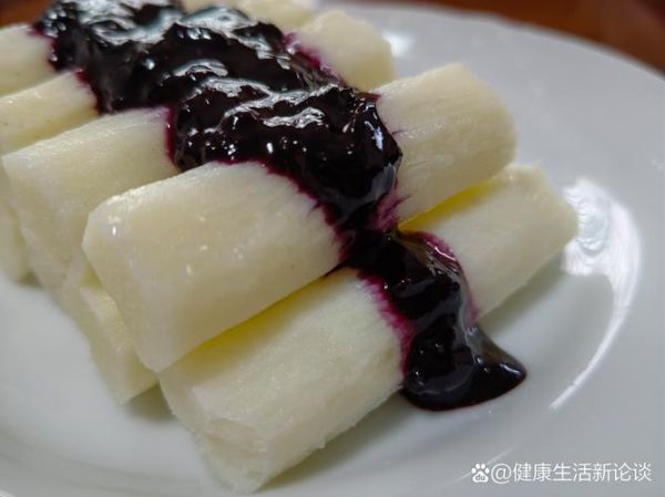 蓝莓山药怎么摆盘好看_蓝莓山药造型图片大全-第3张图片-山城妙识