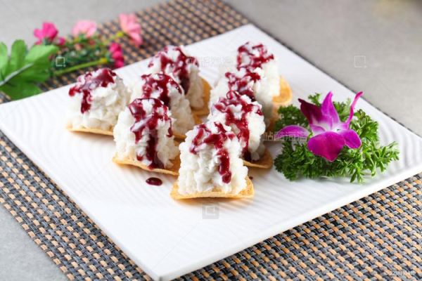 蓝莓山药怎么摆盘好看_蓝莓山药造型图片大全-第1张图片-山城妙识