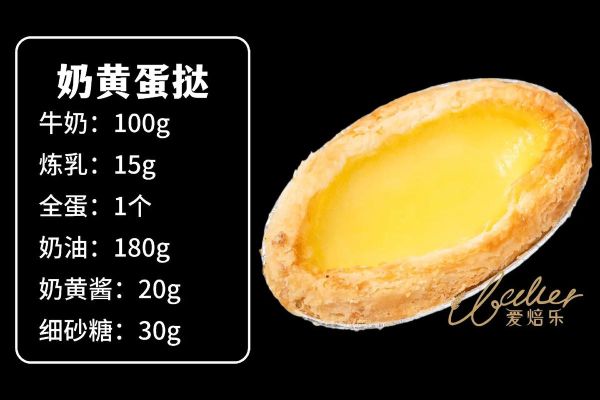 肯德基蛋挞配方比例_家庭复刻步骤-第1张图片-山城妙识