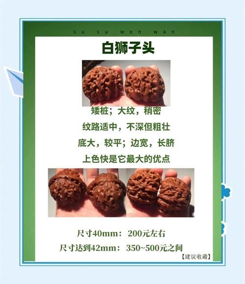 文玩核桃种类价格表_如何挑选高性价比品种-第3张图片-山城妙识 文玩核桃种类价格表_如何挑选高性价比品种-第3张图片-山城妙识