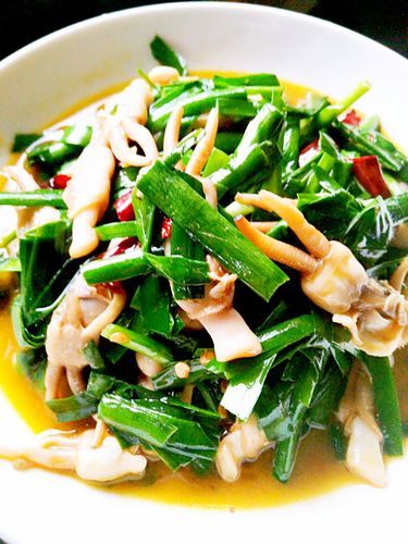 韭菜炒蛏子怎么做_蛏子炒韭菜的家常做法-第3张图片-山城妙识 韭菜炒蛏子怎么做_蛏子炒韭菜的家常做法-第3张图片-山城妙识