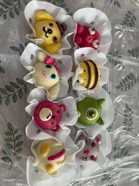 卡通馒头怎么做_卡通馒头花样大全-第3张图片-山城妙识