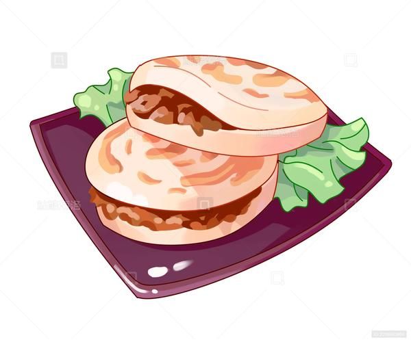 肉夹馍简笔画怎么画_肉夹馍简笔画步骤-第3张图片-山城妙识 肉夹馍简笔画怎么画_肉夹馍简笔画步骤-第3张图片-山城妙识