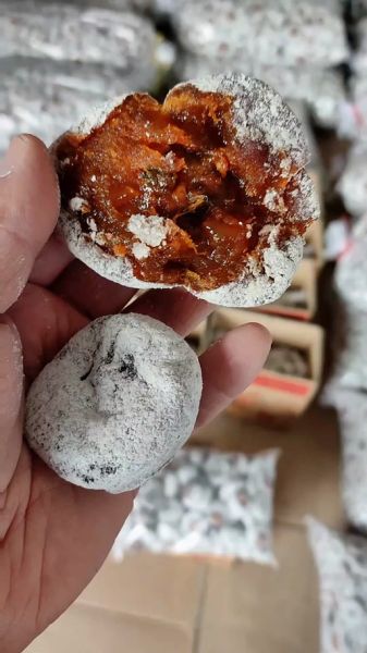 柿子饼上的白霜是什么_可以吃吗-第1张图片-山城妙识 柿子饼上的白霜是什么_可以吃吗-第1张图片-山城妙识