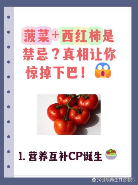 菠菜和西红柿能一起吃吗_菠菜西红柿同食禁忌-第1张图片-山城妙识