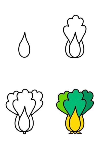 蔬菜简笔画怎么画_蔬菜大全图片有哪些-第2张图片-山城妙识 蔬菜简笔画怎么画_蔬菜大全图片有哪些-第2张图片-山城妙识