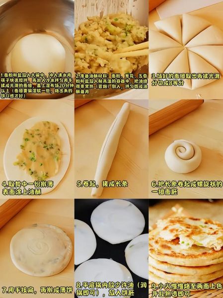 葱油饼怎么和面才酥脆_家常葱油饼做法-第1张图片-山城妙识