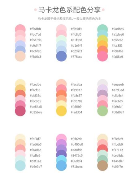 马卡龙色是什么颜色_马卡龙色系有哪些颜色-第1张图片-山城妙识 马卡龙色是什么颜色_马卡龙色系有哪些颜色-第1张图片-山城妙识