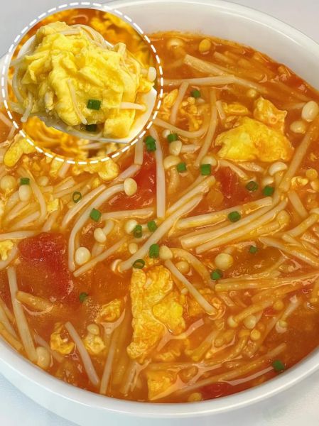 金针菇鸡蛋汤怎么做好喝_金针菇鸡蛋汤的简单做法-第3张图片-山城妙识