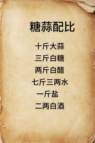 糖蒜怎么做_糖蒜配方比例是多少-第1张图片-山城妙识 糖蒜怎么做_糖蒜配方比例是多少-第1张图片-山城妙识