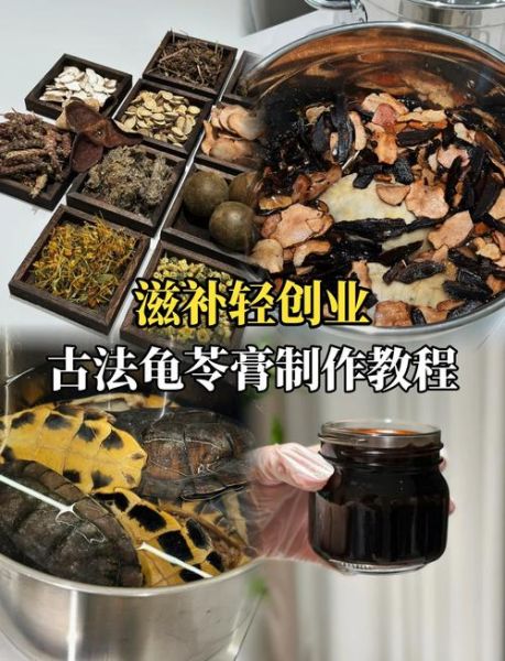 龟壳自制龟苓膏的做法_龟壳龟苓膏配方比例-第1张图片-山城妙识