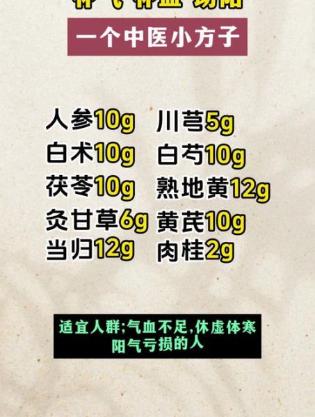 补气中药方子有哪些_气虚怎么调理最有效-第1张图片-山城妙识
