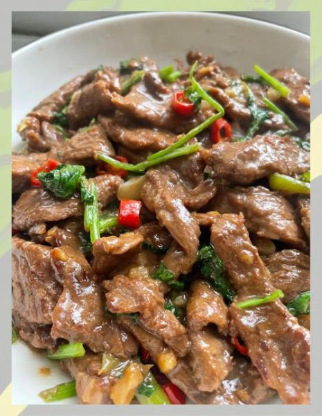 炒牛肉片怎么炒好吃_牛肉片嫩滑不柴的秘诀-第1张图片-山城妙识