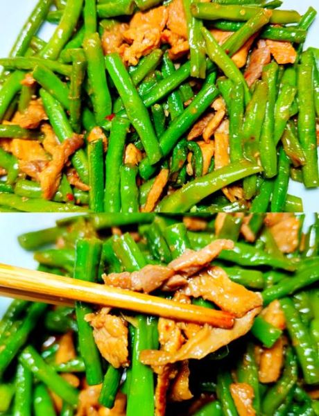 豆角炒肉怎么炒好吃_豆角炒肉先炒豆角还是先炒肉-第2张图片-山城妙识