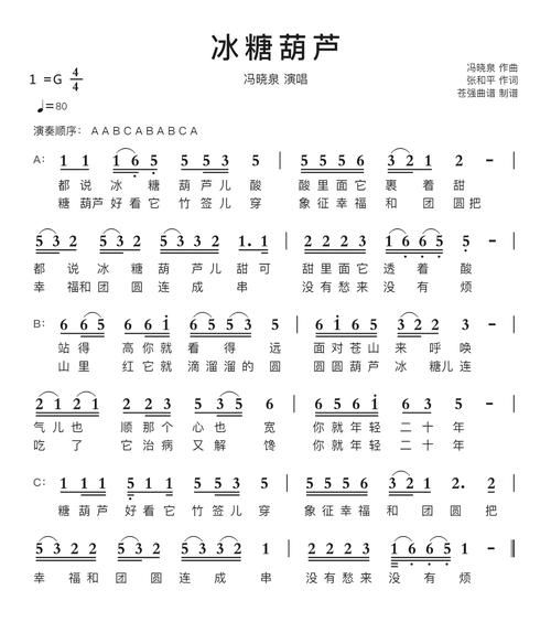 冰糖葫芦歌曲原唱是谁_歌词背后故事-第2张图片-山城妙识 冰糖葫芦歌曲原唱是谁_歌词背后故事-第2张图片-山城妙识