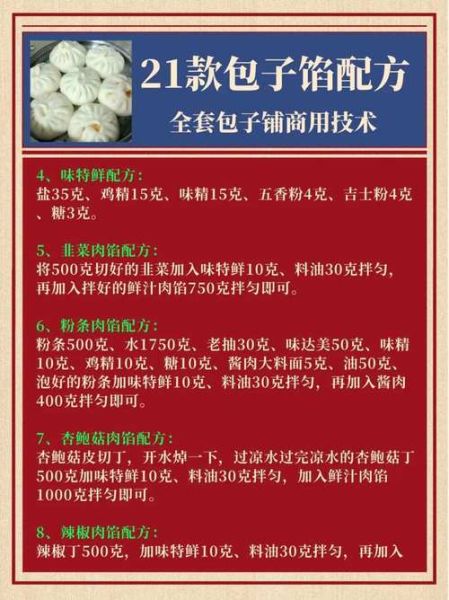 包子调料香料配方大全_包子馅怎么调才香-第2张图片-山城妙识 包子调料香料配方大全_包子馅怎么调才香-第2张图片-山城妙识