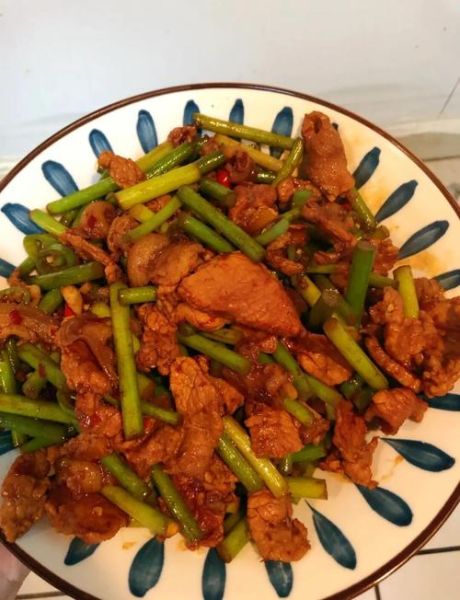 蒜苔炒肉图片大全大图_蒜苔炒肉怎么做才好吃-第2张图片-山城妙识 蒜苔炒肉图片大全大图_蒜苔炒肉怎么做才好吃-第2张图片-山城妙识