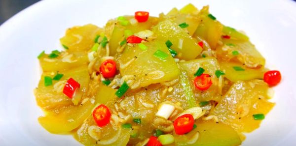 虾皮炒冬瓜怎么做_冬瓜炒虾皮要不要焯水-第1张图片-山城妙识