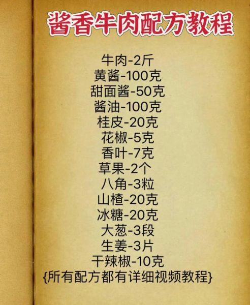 酱肉怎么做_酱肉调料配方-第2张图片-山城妙识