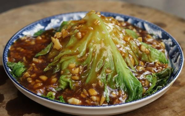 蚝油生菜怎么做不发黑_焯水还是直接炒-第3张图片-山城妙识