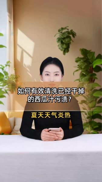 西瓜汁怎么洗掉_西瓜汁弄到衣服上怎么办-第2张图片-山城妙识
