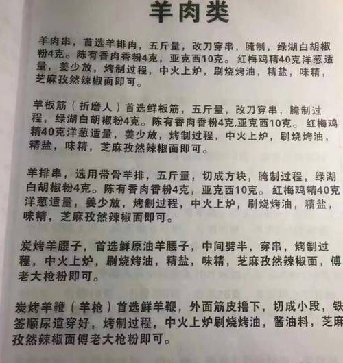 羊肉烧烤腌制料配方大全_如何腌制羊肉更嫩-第3张图片-山城妙识 羊肉烧烤腌制料配方大全_如何腌制羊肉更嫩-第3张图片-山城妙识