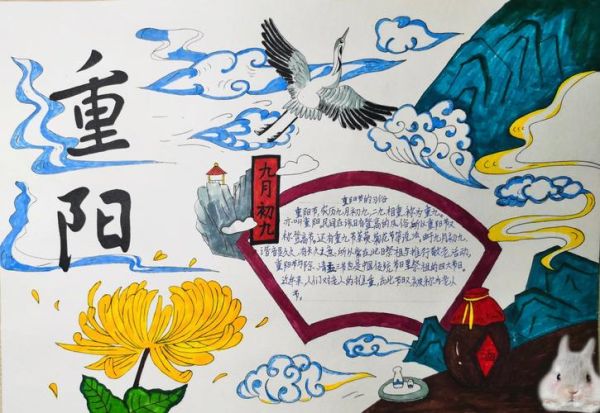 重阳节手抄报内容写什么_重阳节手抄报设计思路-第1张图片-山城妙识 重阳节手抄报内容写什么_重阳节手抄报设计思路-第1张图片-山城妙识