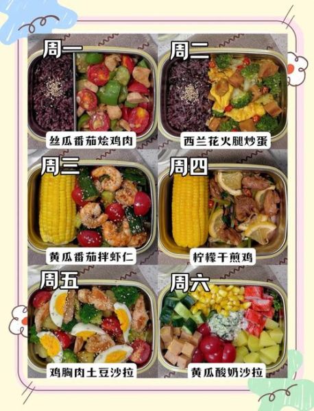减肥便当菜谱_一周瘦5斤真的可行吗-第2张图片-山城妙识
