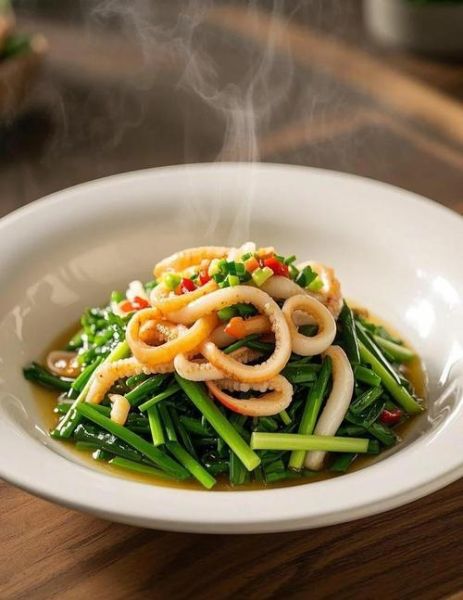 鱿鱼炒韭菜怎么炒_鱿鱼炒韭菜的家常做法-第2张图片-山城妙识 鱿鱼炒韭菜怎么炒_鱿鱼炒韭菜的家常做法-第2张图片-山城妙识