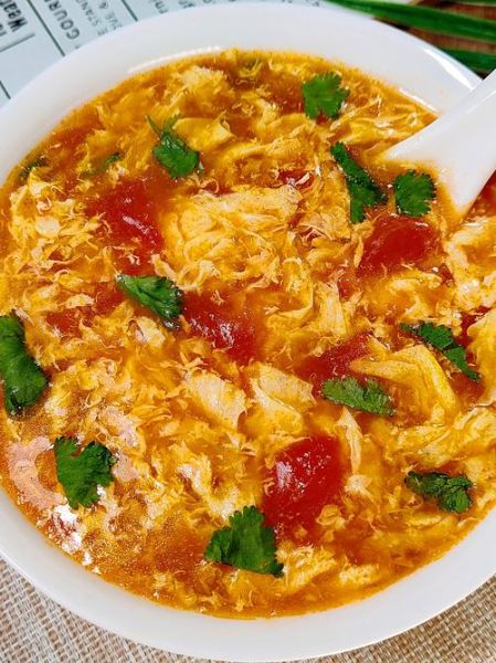 西红柿蛋汤怎么做好喝_西红柿蛋汤的做法步骤-第1张图片-山城妙识