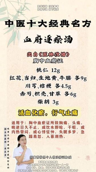 血府逐瘀汤的功效与作用_血府逐瘀汤适合什么人-第3张图片-山城妙识 血府逐瘀汤的功效与作用_血府逐瘀汤适合什么人-第3张图片-山城妙识