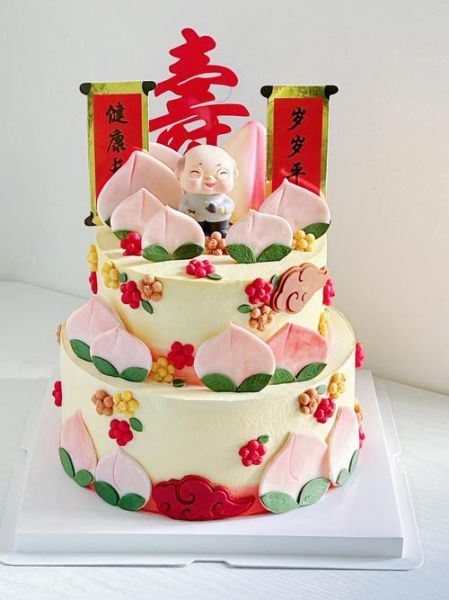 老人生日蛋糕图片大全_适合长辈的蛋糕款式有哪些-第2张图片-山城妙识 老人生日蛋糕图片大全_适合长辈的蛋糕款式有哪些-第2张图片-山城妙识