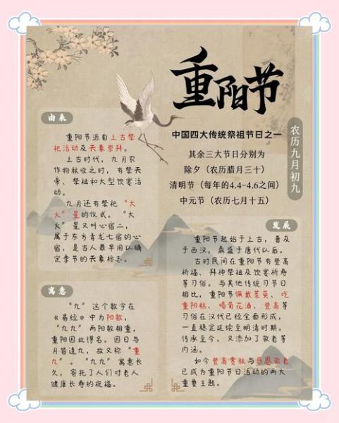 重阳节起源是什么_重阳节有哪些传统风俗-第1张图片-山城妙识 重阳节起源是什么_重阳节有哪些传统风俗-第1张图片-山城妙识