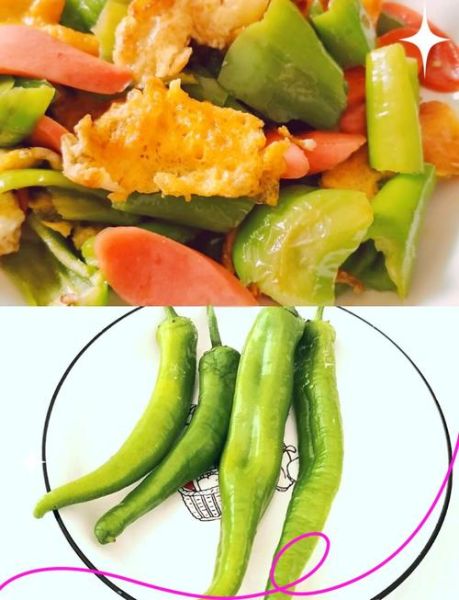 青椒香肠炒鸡蛋怎么做_家常青椒香肠炒鸡蛋步骤-第3张图片-山城妙识