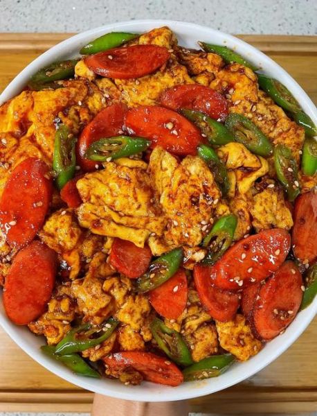 孜然火腿炒饭怎么做_孜然火腿炒饭家常做法-第3张图片-山城妙识