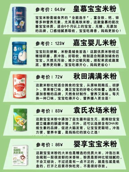 宝宝米粉哪个牌子口碑最好_如何挑选安全又营养的米粉-第3张图片-山城妙识