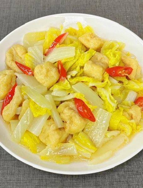 青菜炒豆腐怎么做_炒豆腐不碎的技巧-第1张图片-山城妙识 青菜炒豆腐怎么做_炒豆腐不碎的技巧-第1张图片-山城妙识