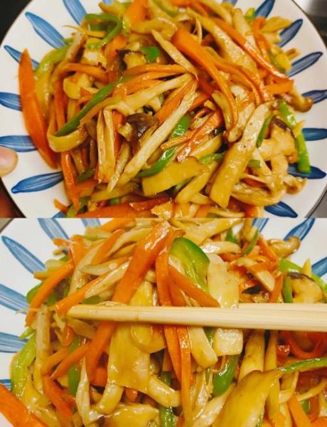 蘑菇胡萝卜怎么炒好吃_蘑菇胡萝卜的做法大全-第2张图片-山城妙识